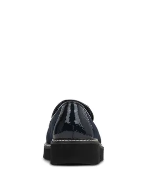 DONALD PLINER Suede Tassel Loafers