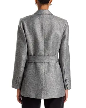 Kobi Halperin Trinity Wool Blend Belted Jacket