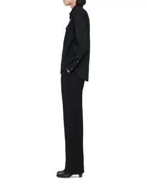 ALLSAINTS Roxanne High Rise Straight Pants