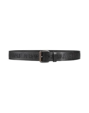 AERONAUTICA MILITARE Belt Size Cow Leather - Black