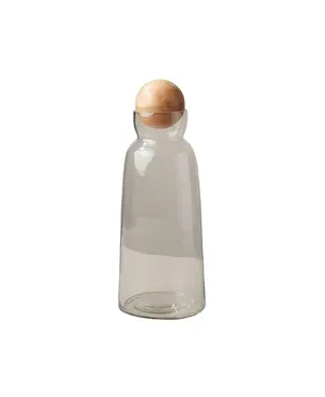 BE HOME Brisbane Decanter, Tall - Clear