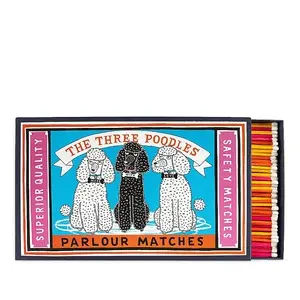 ARCHIVIST GALLERY Three Poodles Giant Matches - Brown