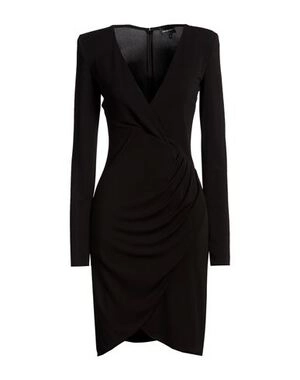 Emporio Armani Mini Dress Size Viscose, Elastane - Black