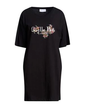 GAELLE PARIS Mini Dress Size Cotton - Black
