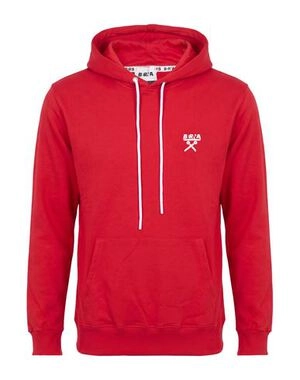 BERNA Man Sweatshirt Blue Size M Cotton, Polyester Red
