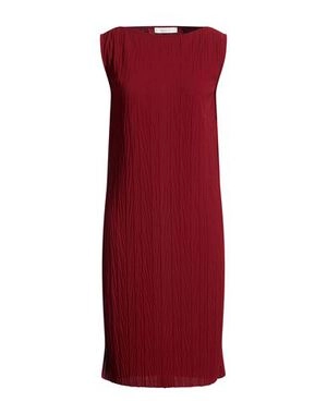 Max Mara Midi Dress Size Polyester - Red