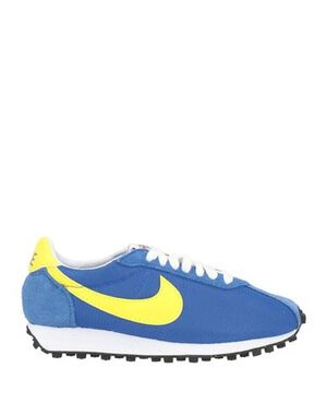 Nike Sneakers Size Textile Fibers, Leather - Blue