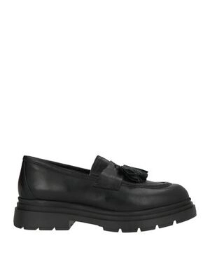 DIVINE FOLLIE Loafers Size Leather - Black
