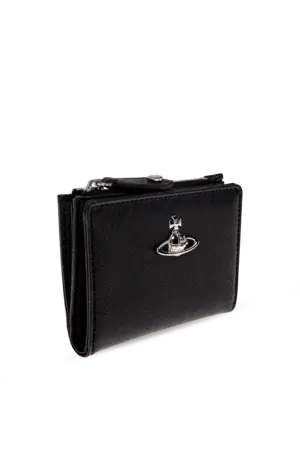 VIVIENNE WESTWOOD Leather Wallet With Logo