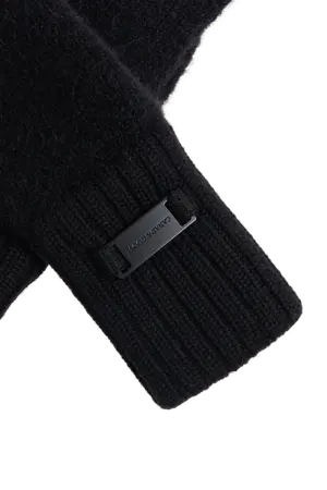 Canada Goose Gloves With Logo - Black