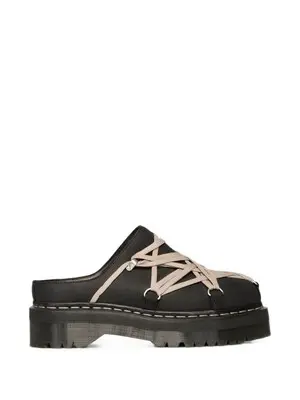 DR. MARTENS X RICK OWENS Quad Leather Boots