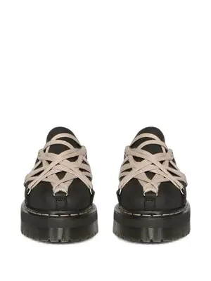 DR. MARTENS X RICK OWENS Quad Leather Boots