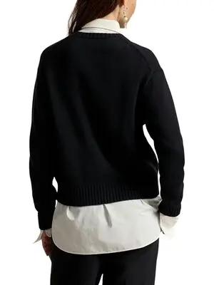 Polo Ralph Lauren Holiday Polo Bear Cotton Crewneck
