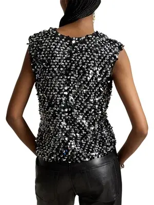 Polo Ralph Lauren Sequin-embellished Tank Top By