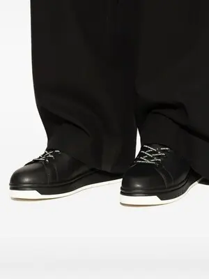 Emporio Armani Leather Sneakers