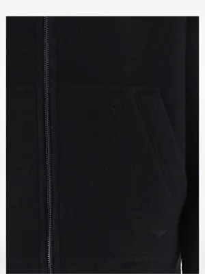 Emporio Armani Wool Blend Blouson Jacket