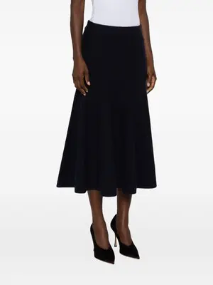 Alaïa Cashmere Midi Skirt
