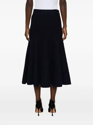 Alaïa Cashmere Midi Skirt