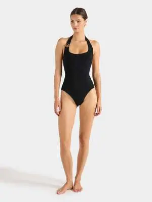 Hunza G Sandy T Bar Swim - Black