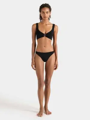 Hunza G Harlow T Bar Bikini - Black