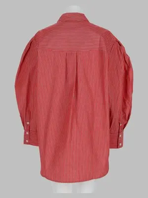 GANNI Camicia In Cotone A Righe
