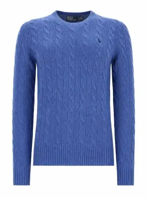 Polo Ralph Lauren Maglia "julianna" Con Logo - Blue