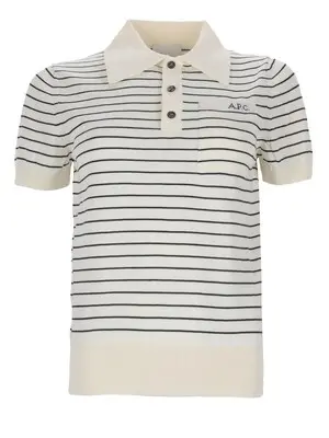 A.p.c. Polo "aline - Multicolour