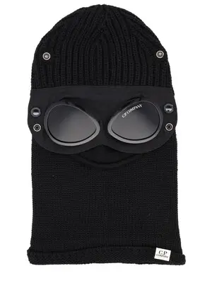 C.P. COMPANY C. P. Company Balaclava Con Occhiale - Black