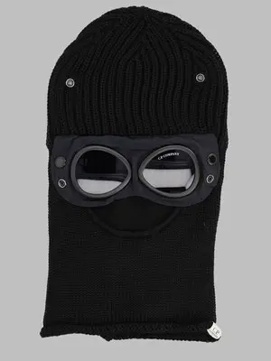 C.P. COMPANY C. P. Company Balaclava Con Occhiale - Black