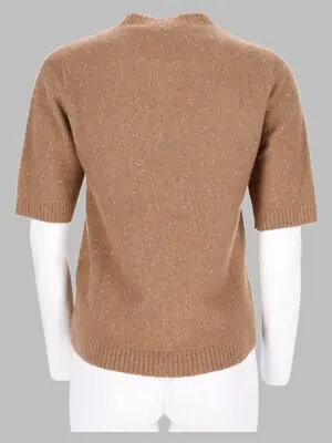Fabiana Filippi Maglia In Lana Misto Seta E Cashmere