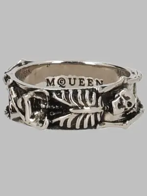 Alexander McQueen Anello "dancing Skeleton