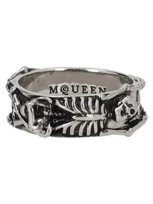 Alexander McQueen Anello "dancing Skeleton