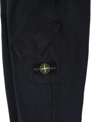 Stone Island Pantalone In Felpa Di Cotone