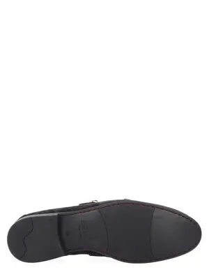 CORVARI Mocassino "1846" Con Fibbie - Black
