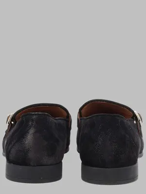CORVARI Mocassino "1846" Con Fibbie - Black