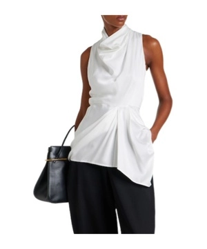 Givenchy Draped Satin Top