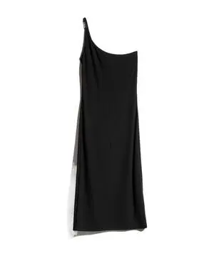 Gucci Viscose Crêpe Jersey One Shoulder Dress