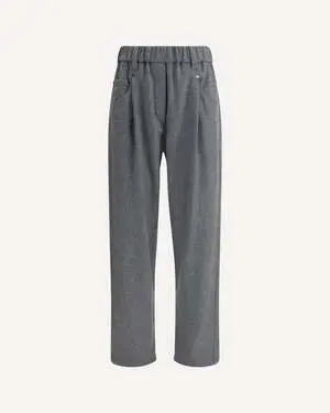 Brunello Cucinelli Wool Pants - Grey