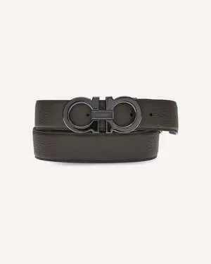 FERRAGAMO Reversible Gancini Belt