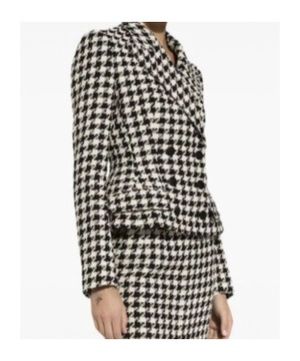 Dolce & Gabbana Dolce Gabbana Double-breasted Houndstooth Jacket