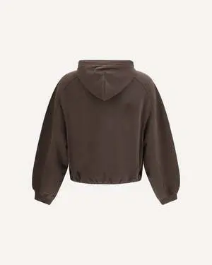 Jacquemus Le Ontaigne Hooded Sweatshirt Ale - Brown
