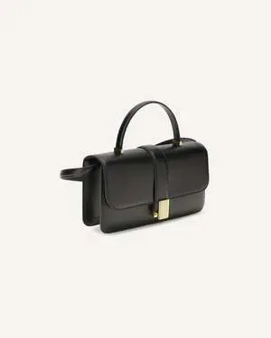 Khaite Blake Top Handbag - Black