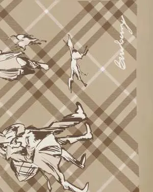 Burberry Check Silk Twill Scarf