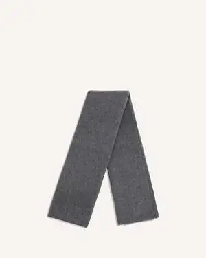 Jacquemus Tailleur Wool Scarf - Grey