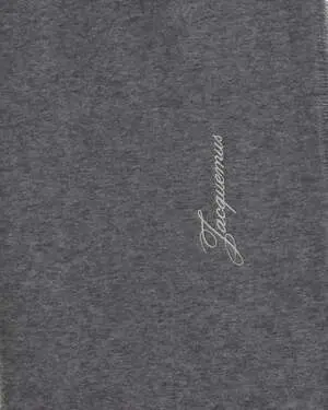 Jacquemus Tailleur Wool Scarf - Grey