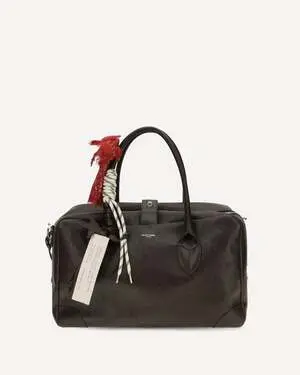 GOLDEN GOOSE Vita Medium Leather Travel Bag