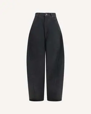 Balenciaga High-waisted Twisted-seam Pants