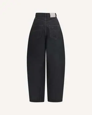 Balenciaga High-waisted Twisted-seam Pants