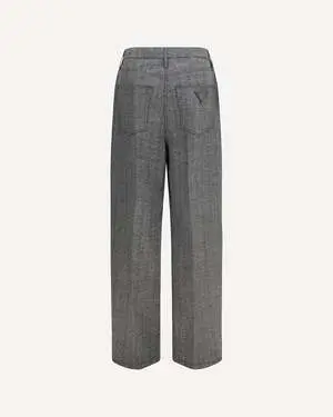 Prada Mouliné Wool Pants