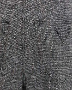 Prada Mouliné Wool Pants